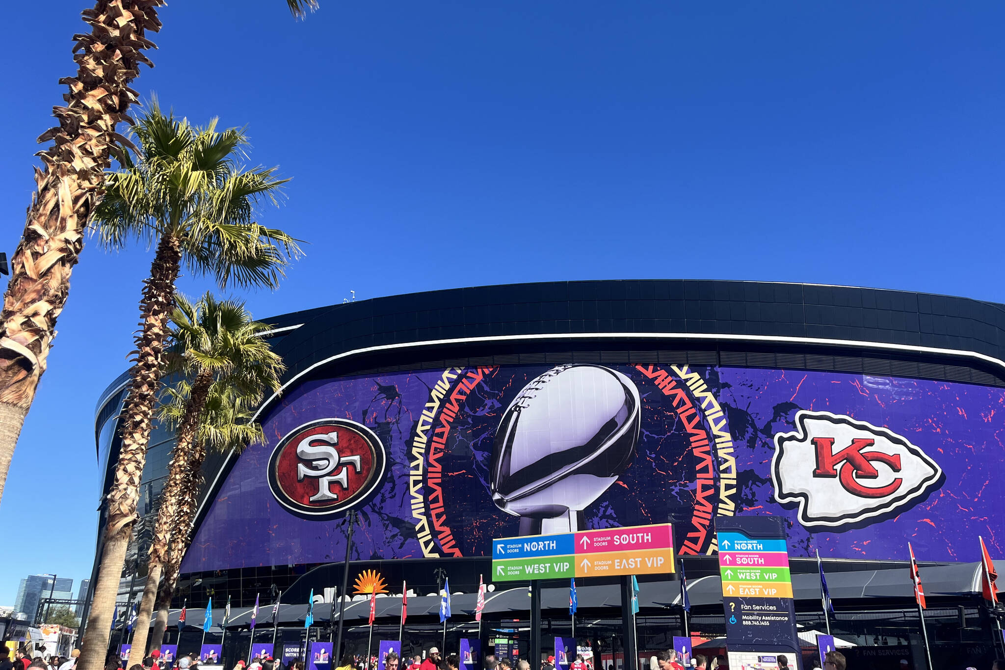 Football and frivolity in Las Vegas: Tales from Super Bowl LVIII ...
